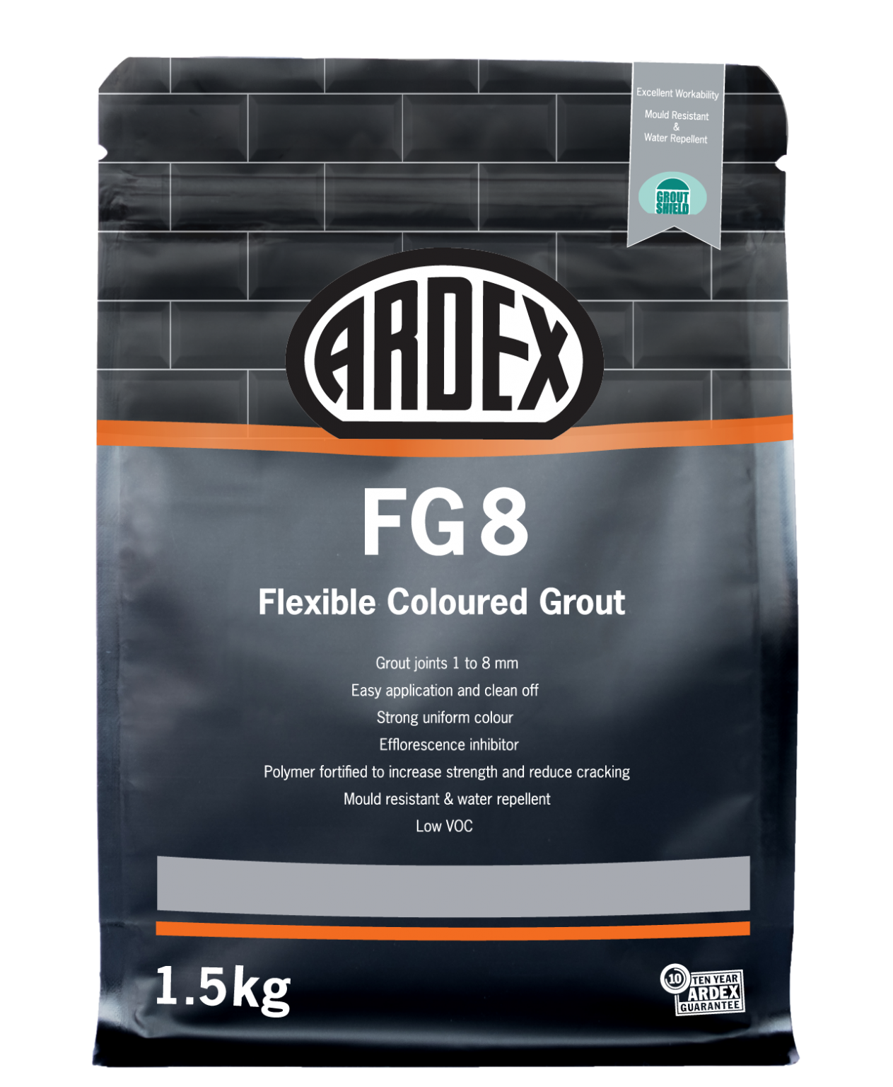 ARDEX FG 8 - Flexible Coloured Grout - ARDEX New Zealand