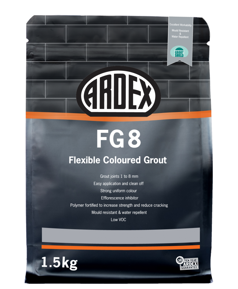 ARDEX FG 8 - Flexible Coloured Grout - ARDEX New Zealand