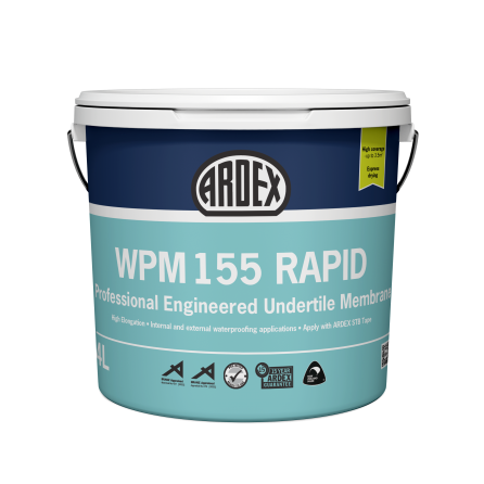 ARDEX WPM 155 Rapid - Undertile Waterproofing - ARDEX New Zealand