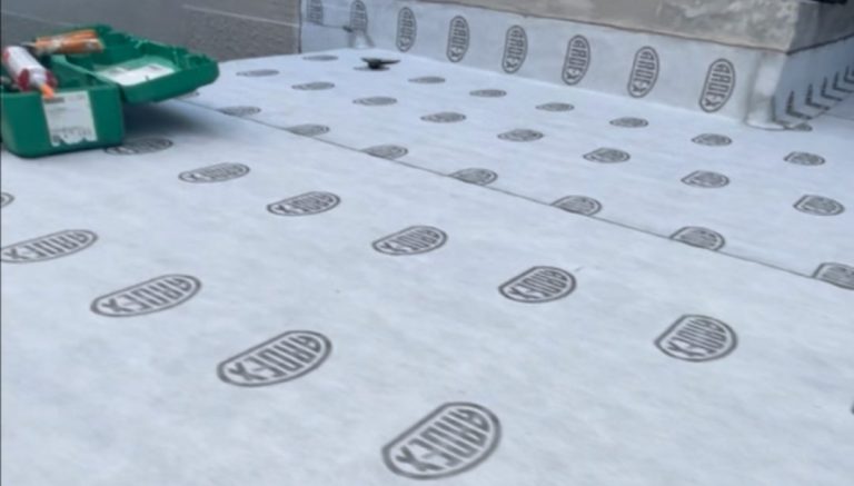 Residential Application of ARDEX WPM 1000 - WeldTec® Undertile Sheet ...