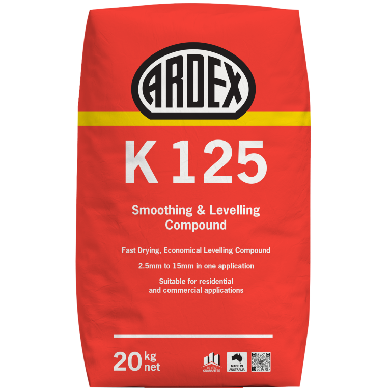 ARDEX K 125 - Levelling & Smoothing Compound - ARDEX New Zealand