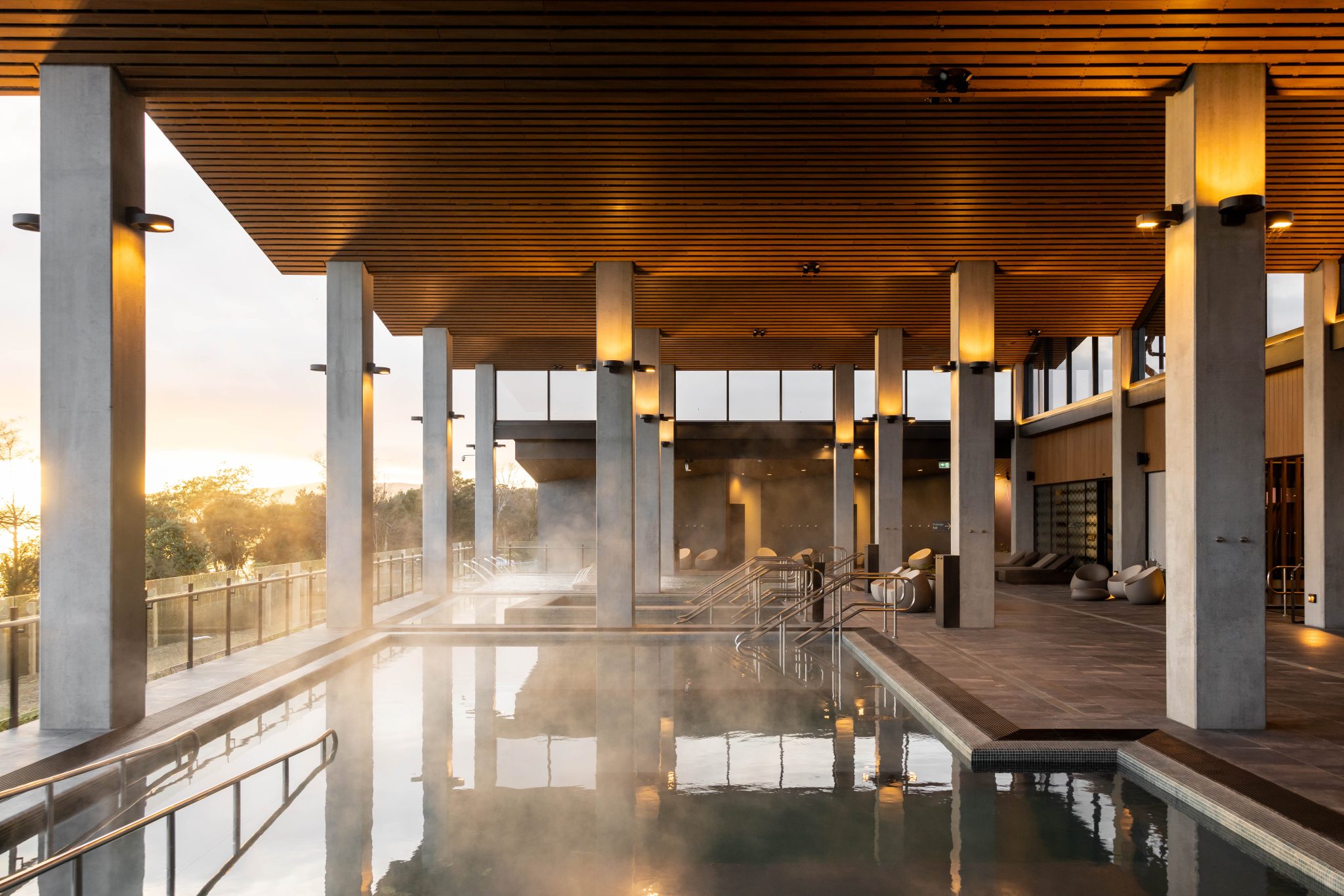Wai Ariki Hot Springs Spa with ARDEX Waterproofing Systems